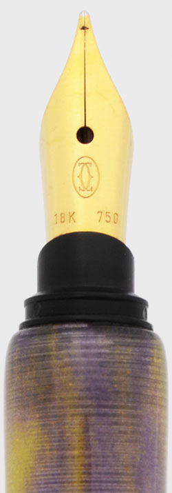 PSPW Prototype Fountain Pen for Cartier 18k Nibs - Misty Purple Gold ...