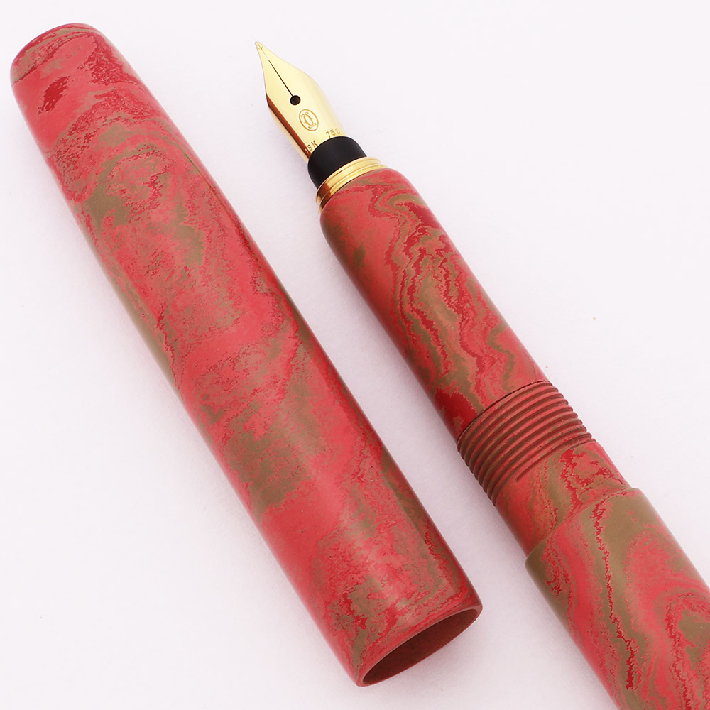 PSPW Prototype for Cartier Nibs - Strawberry Trifle Ebonite, Cartier ...