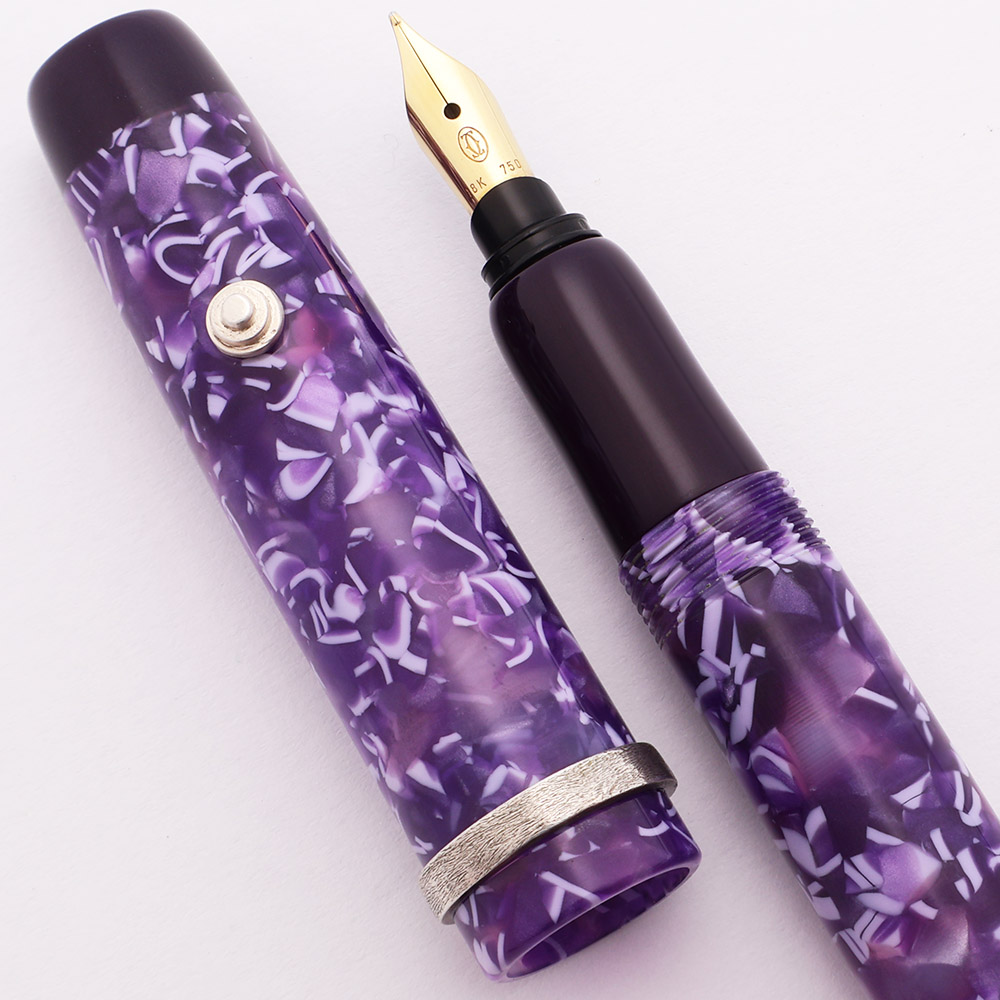 PSPW Prototype for Cartier Nibs - Conway Stewart Amethyst, Sterling ...