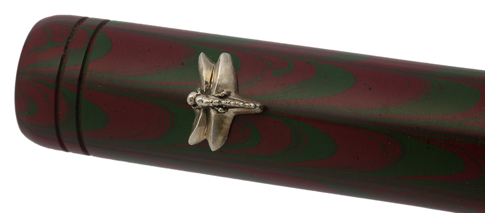 PSP Ranga Ebonite Monterey Fountain Pen - Sterling Roll Stop, Smooth ...